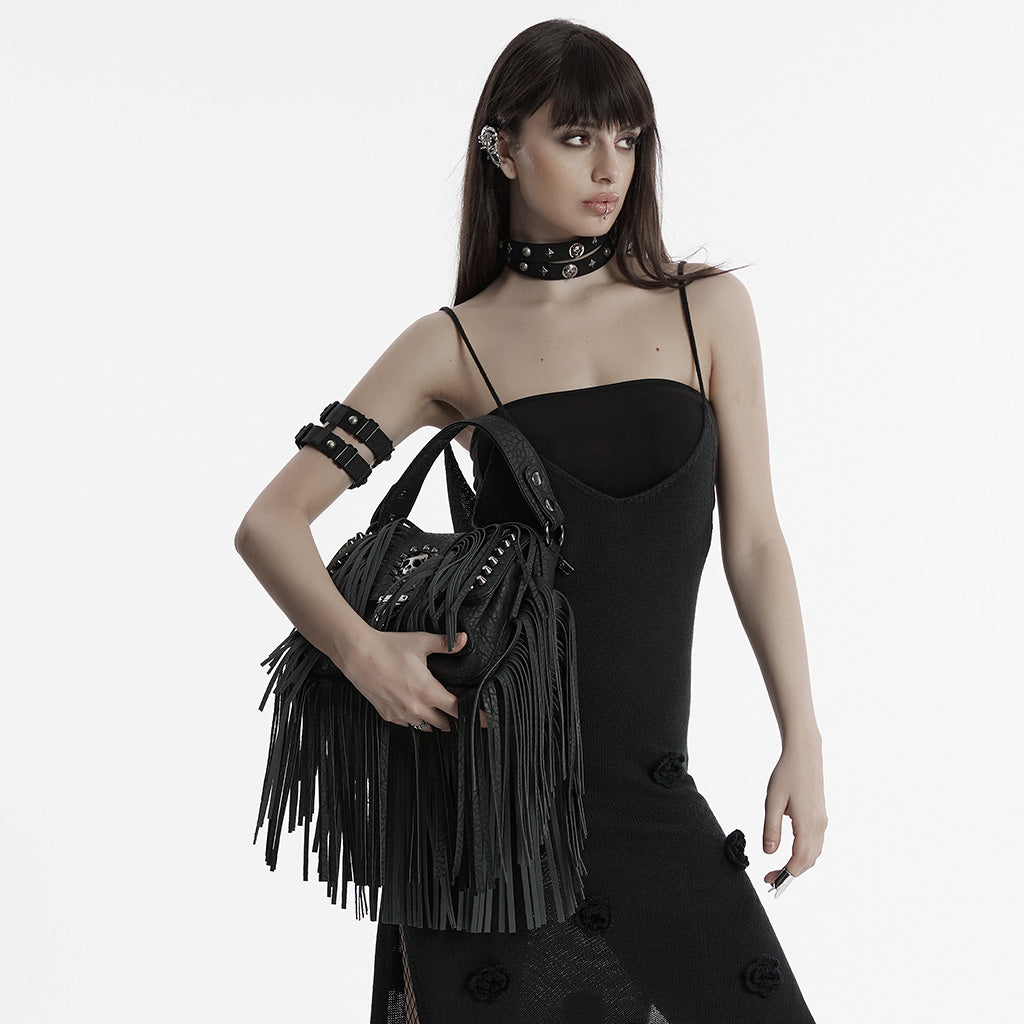 Punk Skull Tassel Bag– Punkravestore