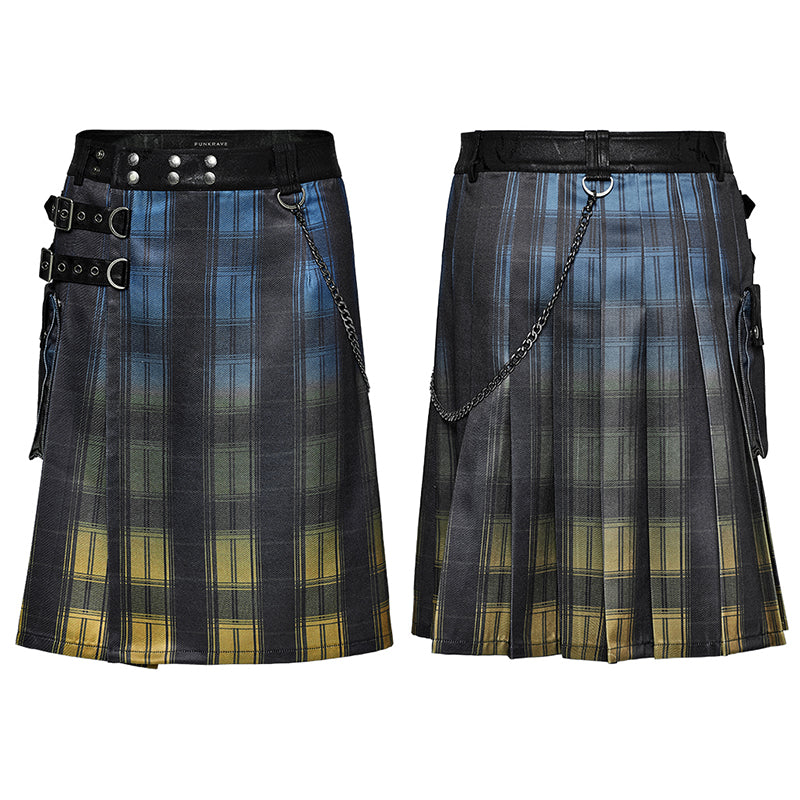 Punk gradient scottish kilt– Punkravestore