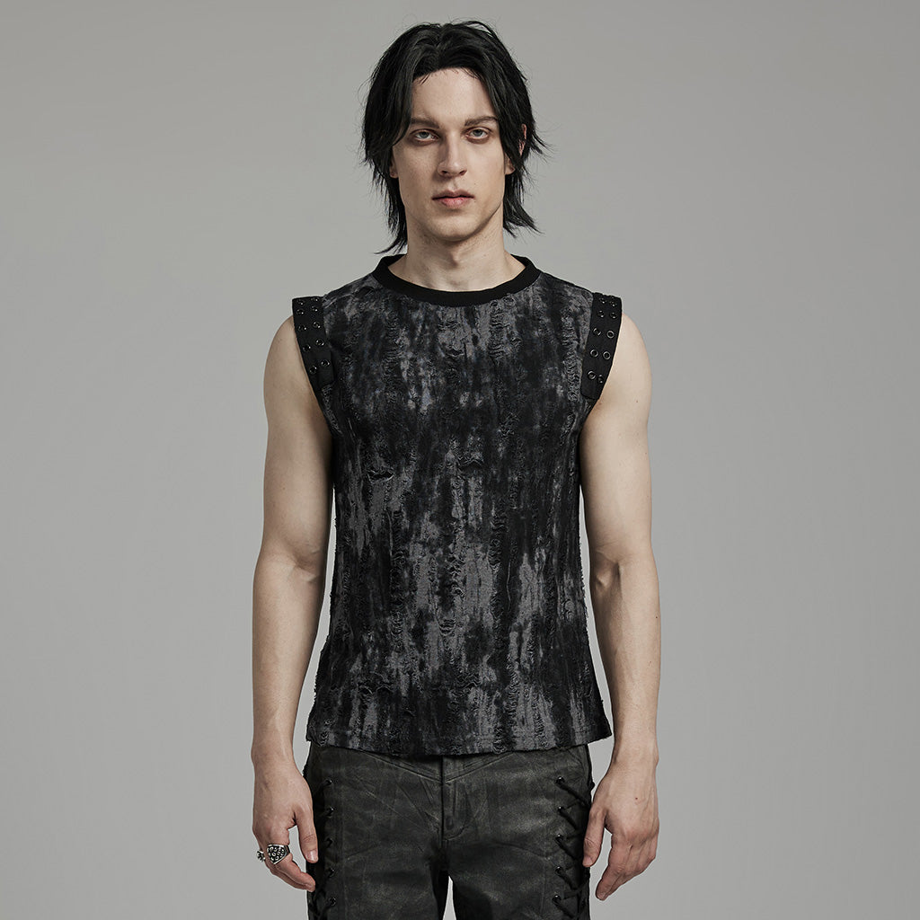 GOTH Daily Tattered Tank Top– Punkravestore