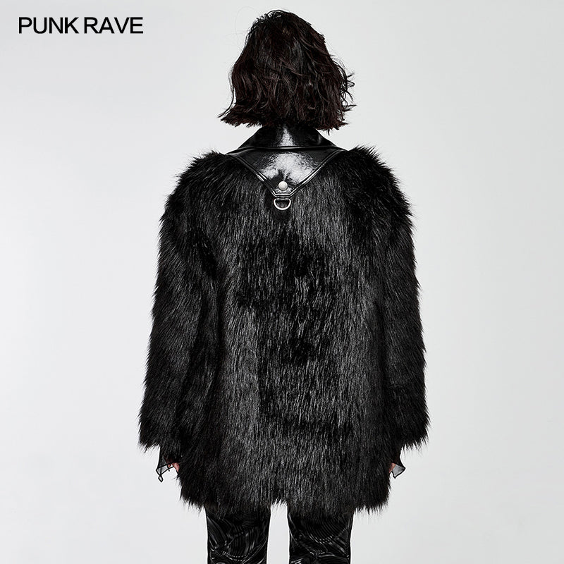 PUNK faux fur coat– Punkravestore