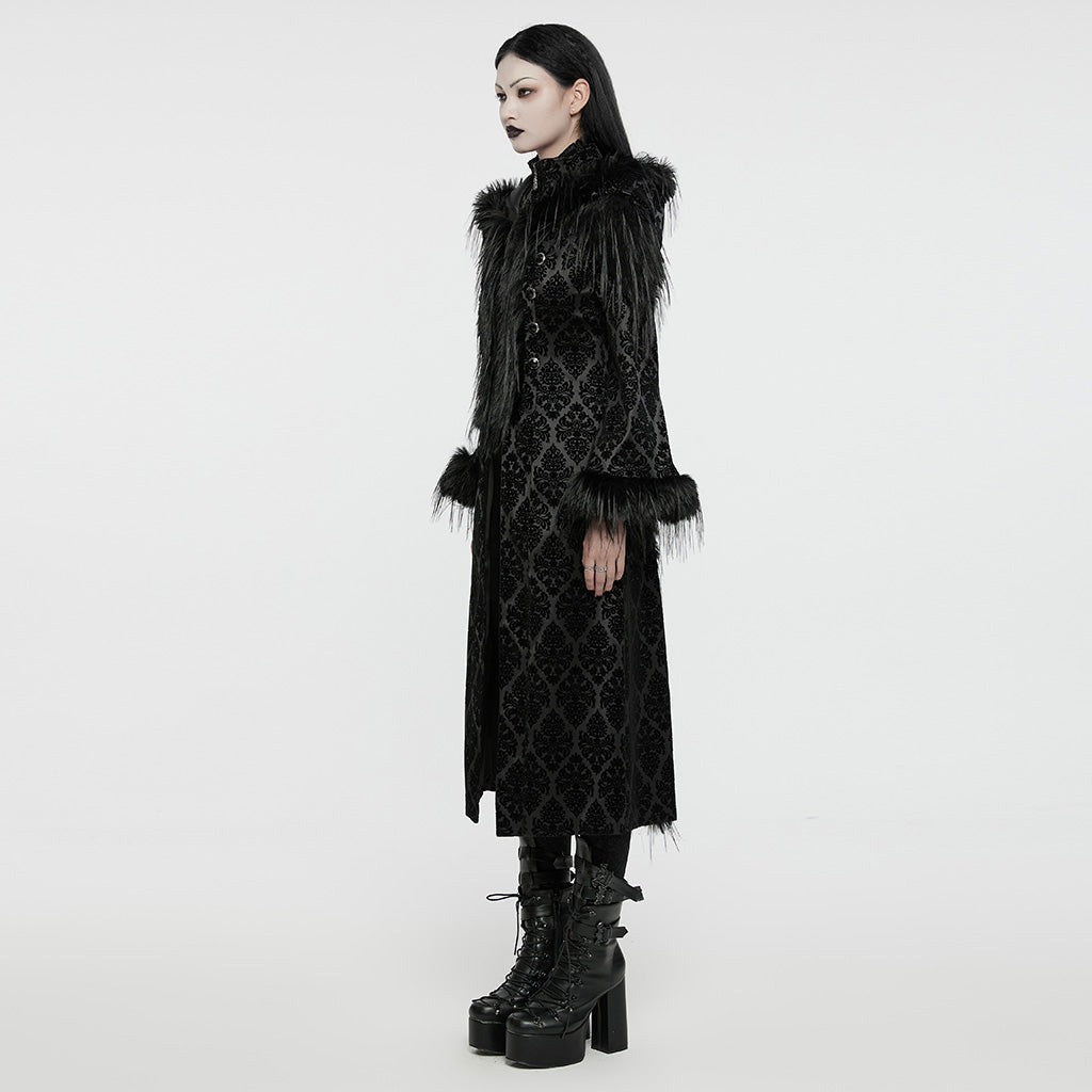Goth Gorgeous Jacquard Coat– Punkravestore