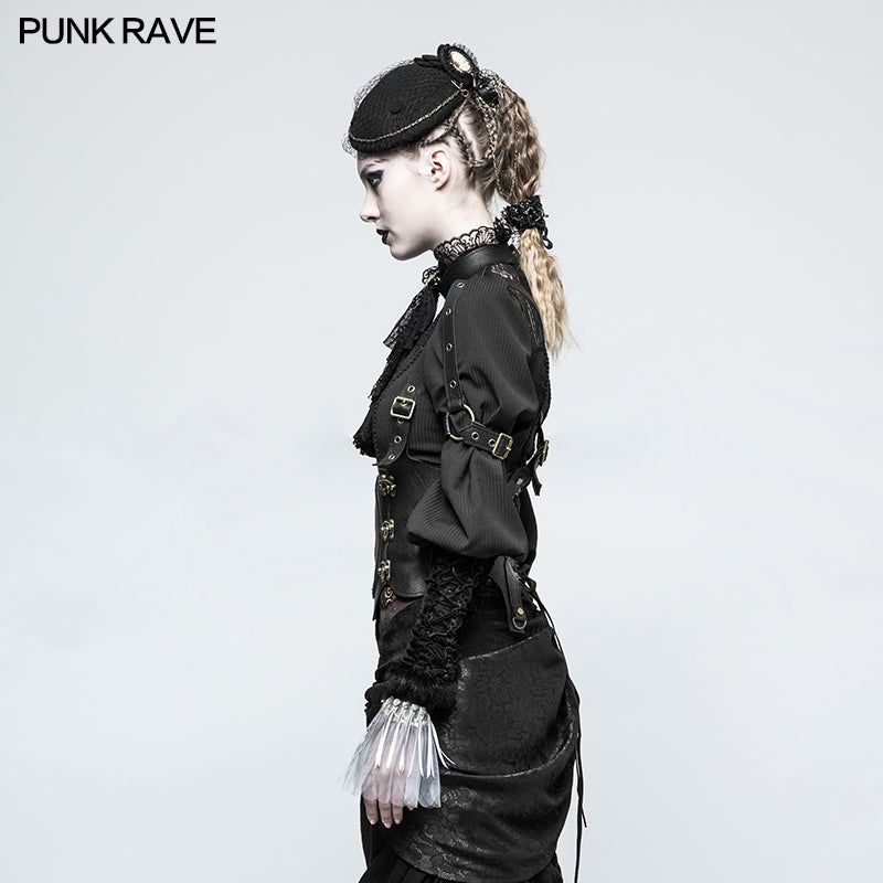 Vintage Punk Accessories Western Dragon Printing Girdle– Punkravestore