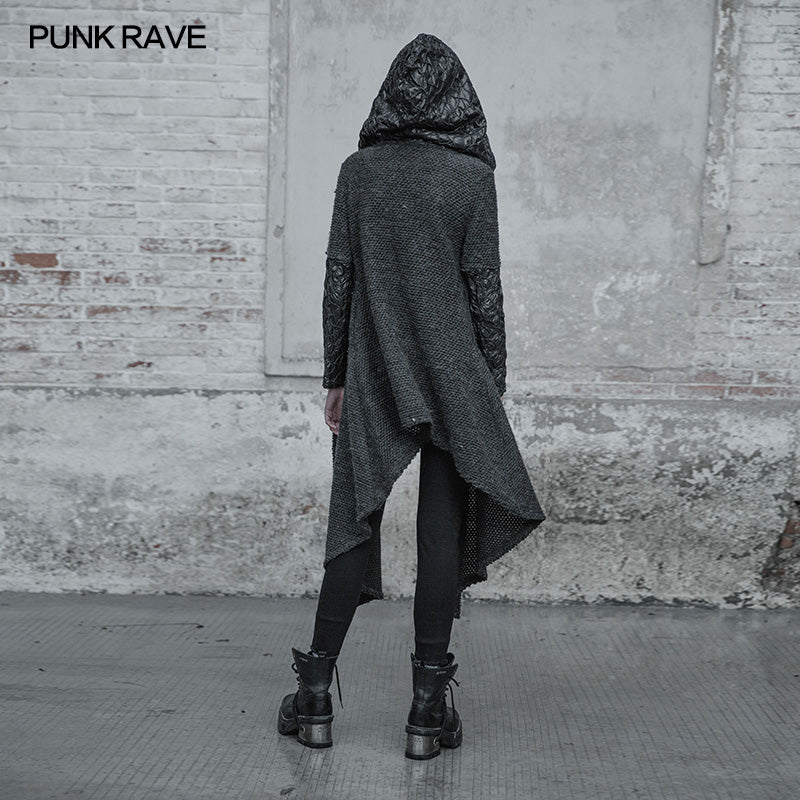 Gothic Spooky Witch Wool Sweater Cardigan For Women– Punkravestore