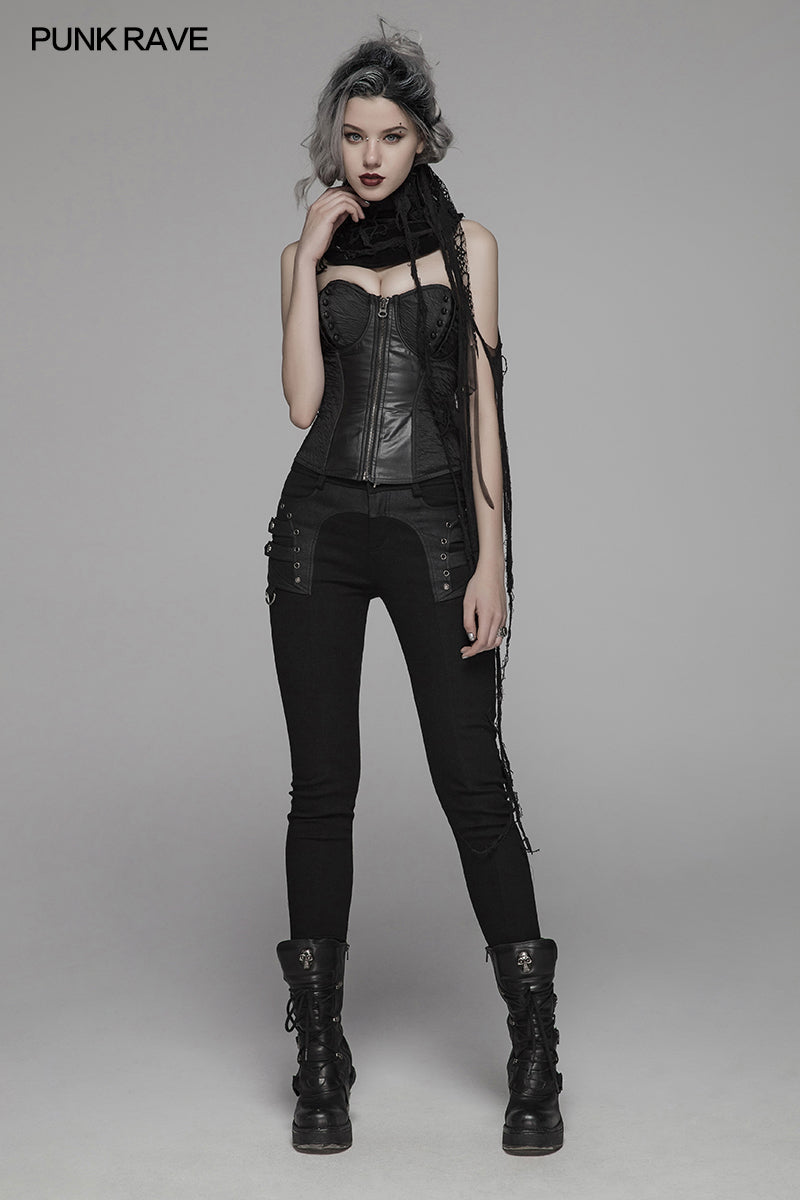 Gothic Tattered Scarf– Punkravestore