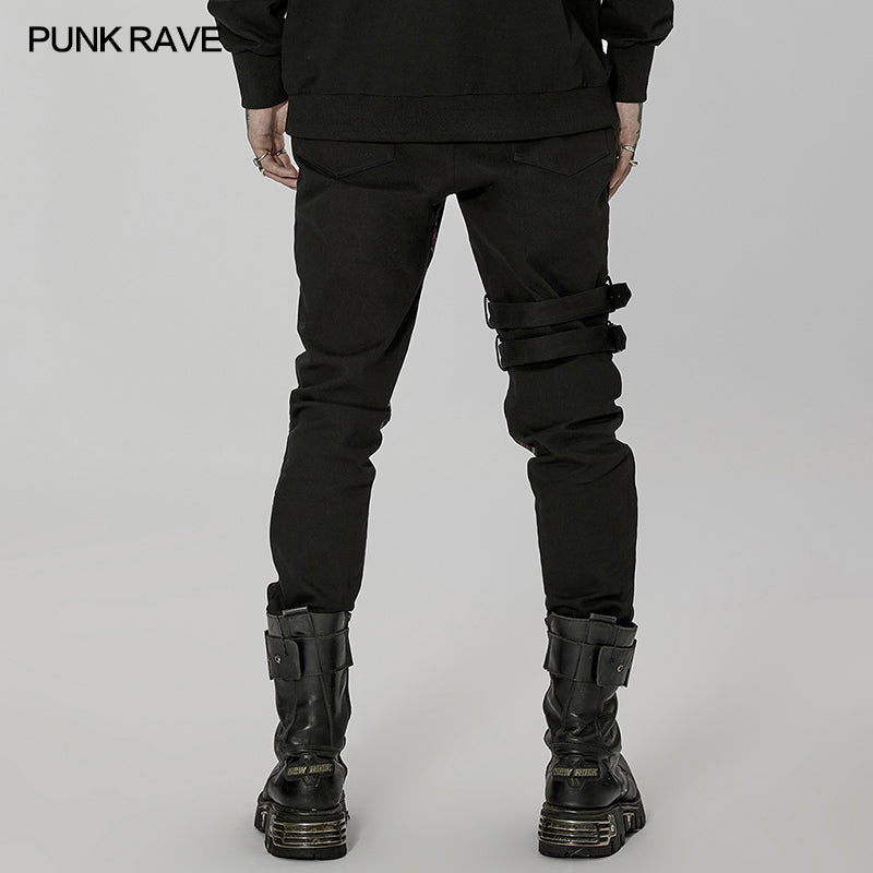 Handsome Punk spliced pants– Punkravestore