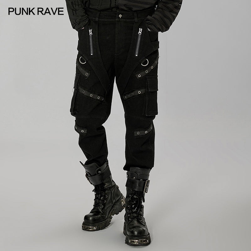 Punk patchwork pants– Punkravestore