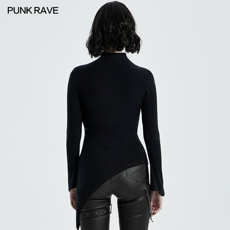Two wear irregular sweaters– Punkravestore