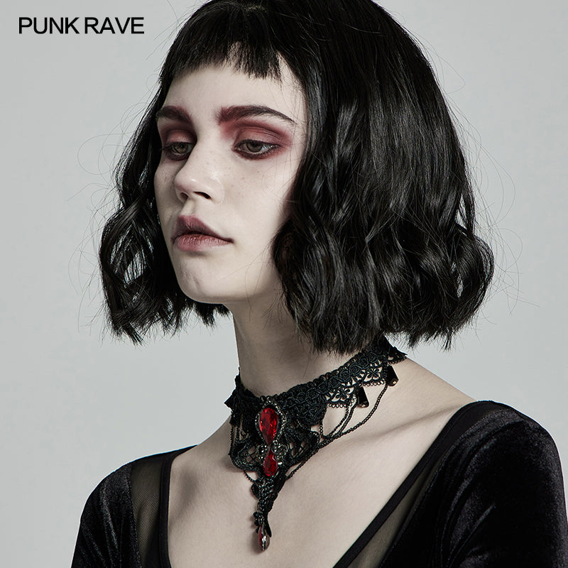 Goth Gem Necklace– Punkravestore