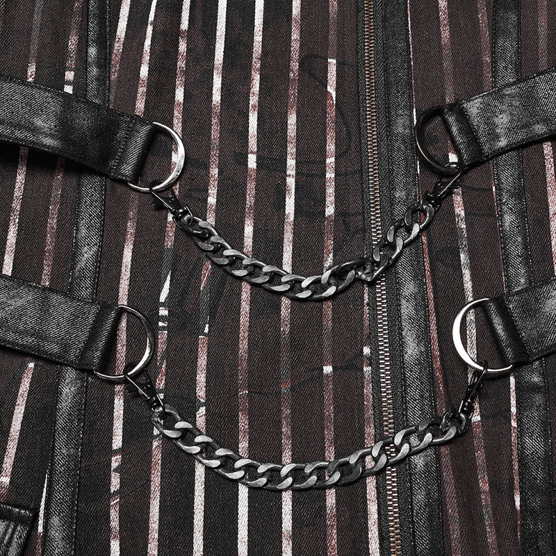 Punk decadent stripe coat– Punkravestore