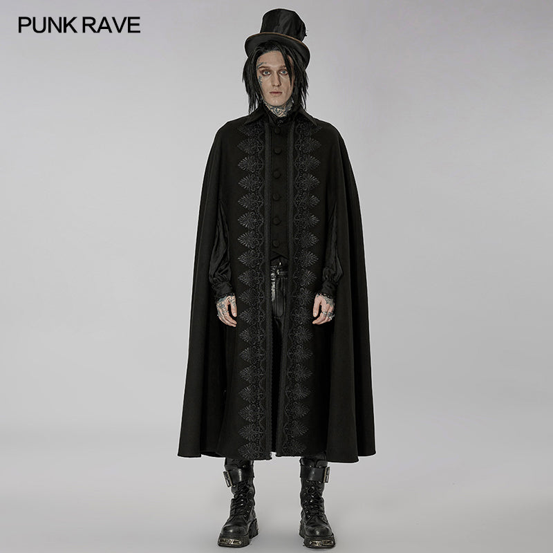 Goth gorgeous long cloak– Punkravestore