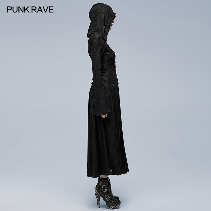 Gothic cut-out applique coat– Punkravestore